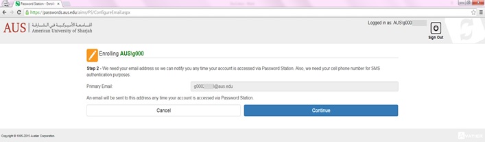 How can I register on the Password Station? | AUS IT FAQ